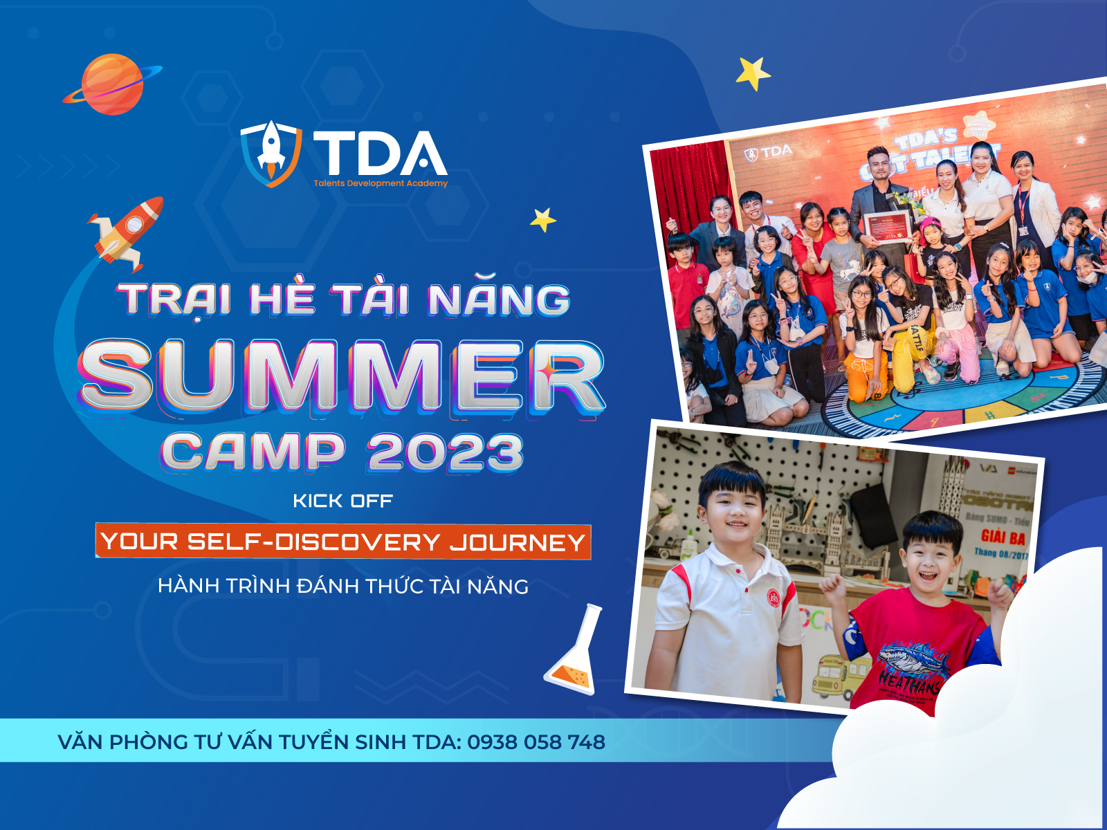 TDA thông báo tuyển sinh chương trình Trại hè Tài năng Summer Camp 2023 ...