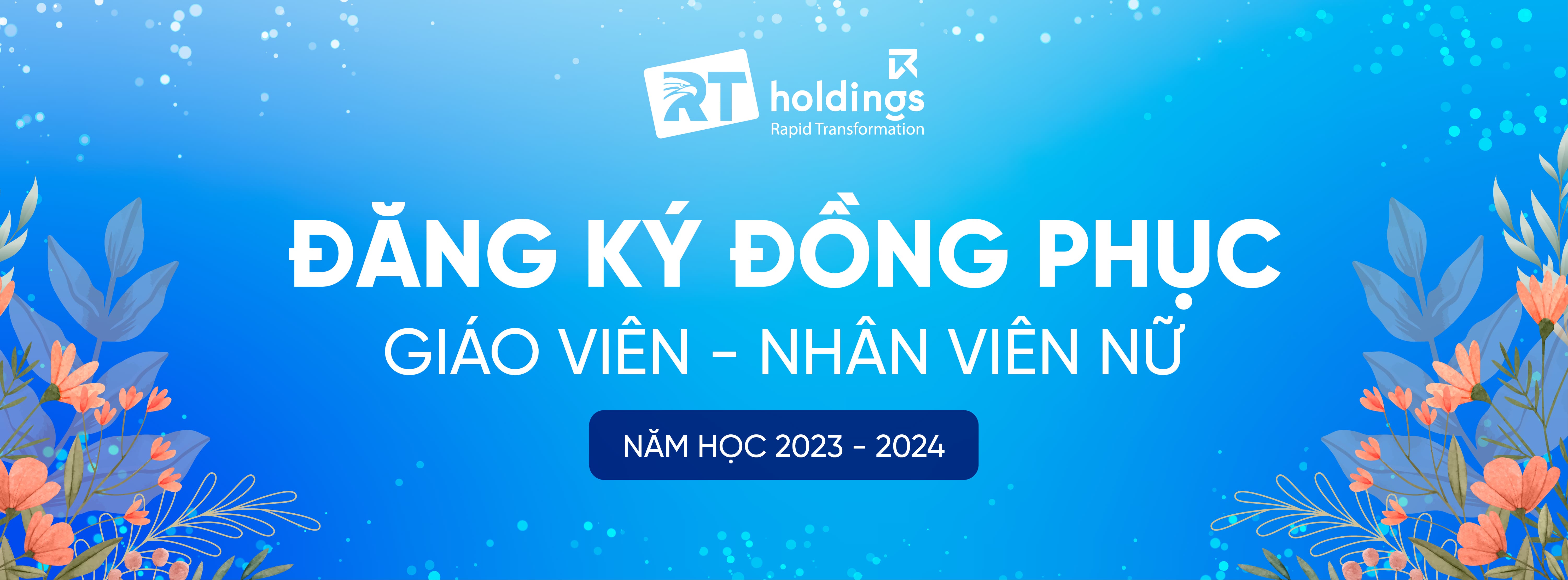 Đăng ký đồng phục giao viên nhân viên nữ - RT Holdings
